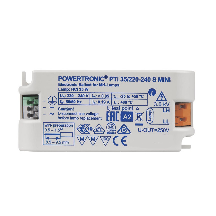 Ballast électronique 35W S MINI - RIB SA
